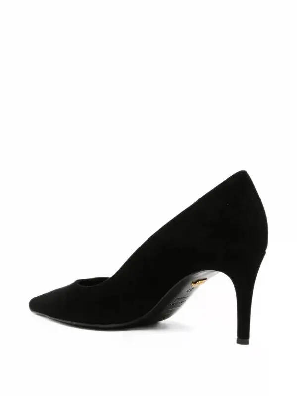 BALDININI Suede Pointed-toe Pumps