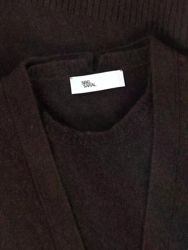 Sibel Saral Layered-effect Knit Sweater