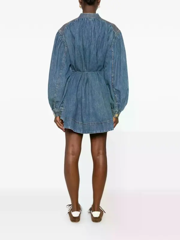 Aje Viva Denim Mini Dress