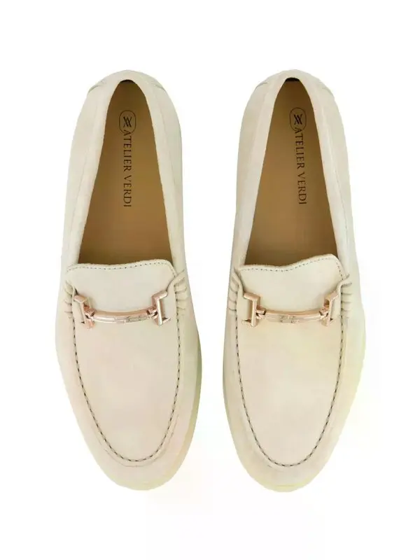 GIBALDI Peach Aurora Loafers