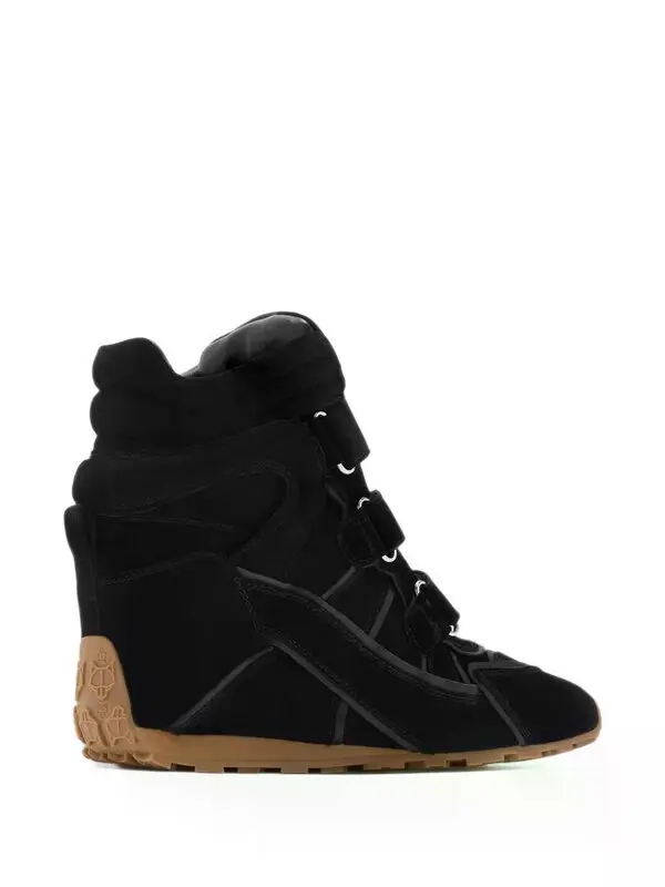 NAKED WOLFE Element Touch-strap Wedge Sneakers