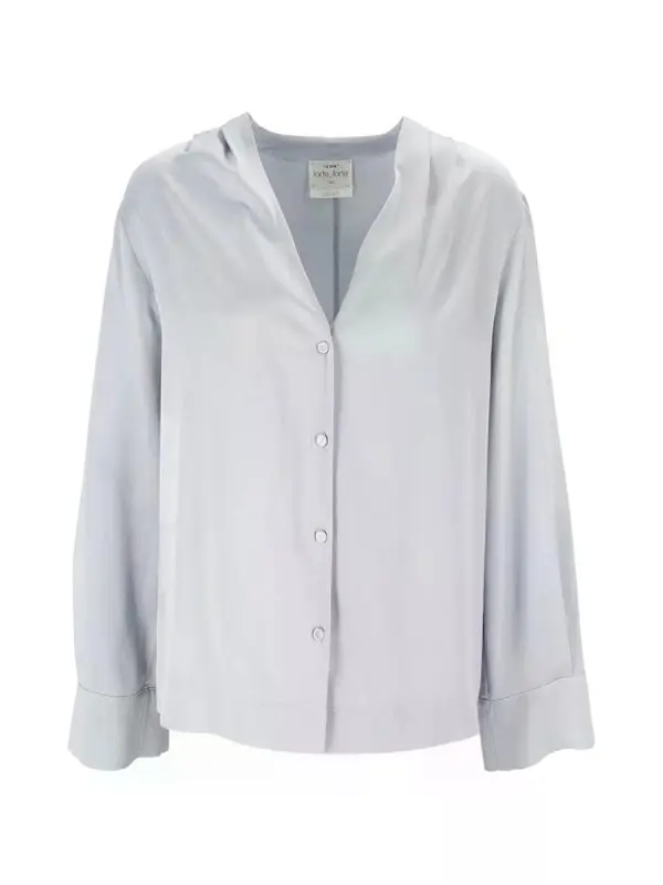 FORTE_FORTE Long-sleeve Silk Shirt