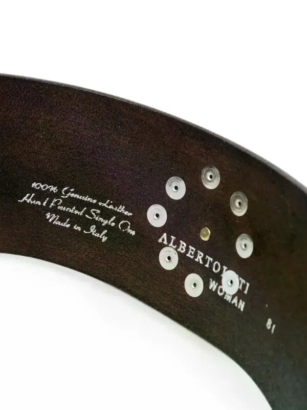 ALBERTO LUTI Embellished Belt
