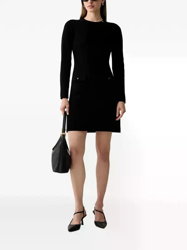 JOOP! Button-detail Long-sleeve Mini Dress