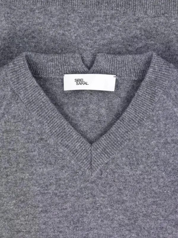 Sibel Saral V-neck Wool Sweater