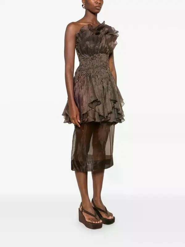 Aje Amaryllis Midi Dress