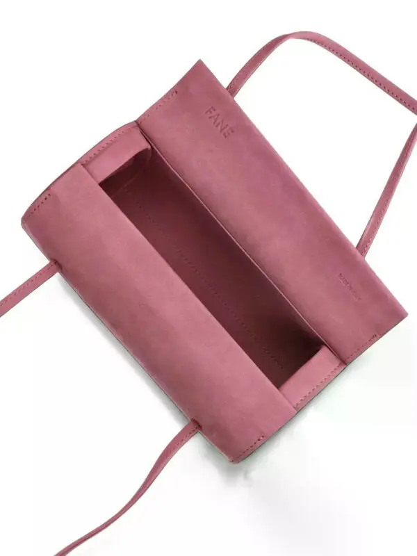 FANE Mie Nubuck Shoulder Bag - Pink