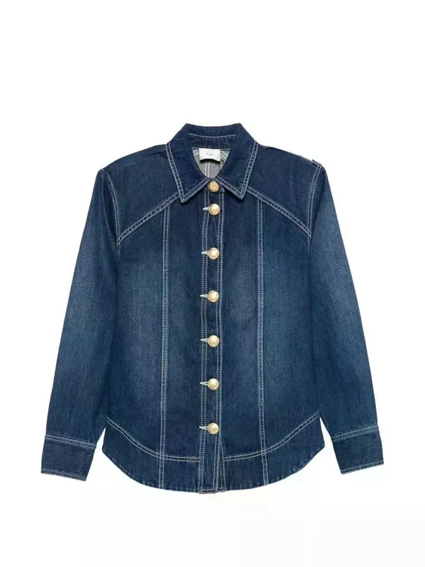 Aje Rylee Denim Overshirt