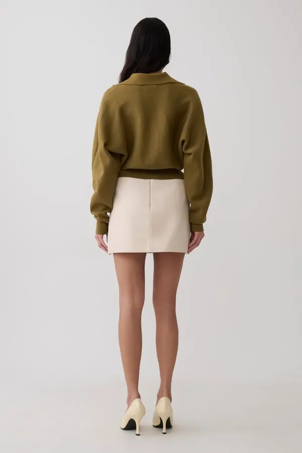 Meshki Kasey Long Sleeve Blouson Top