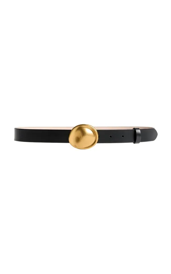 Khaite 25mm Antique Gold Keefe Belt