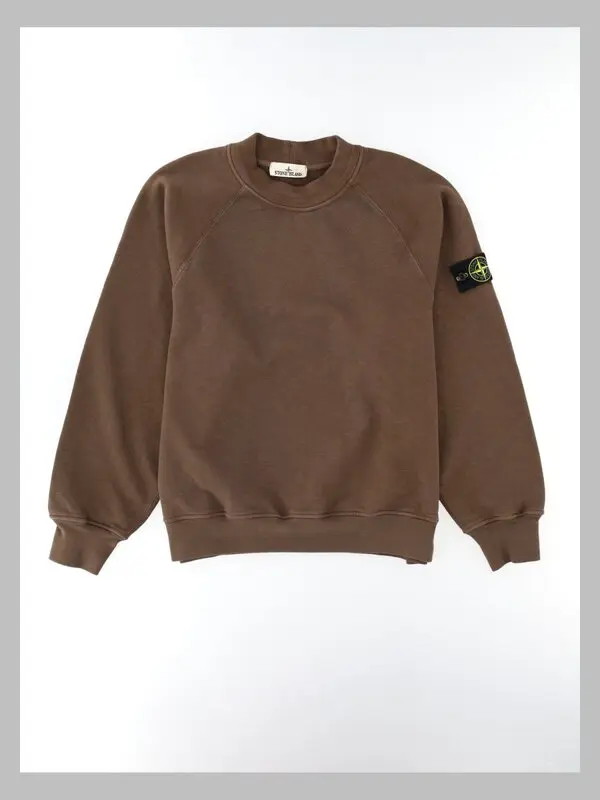 Stone Island 100% Cotton Crewneck Sweatshirt - Multicolour