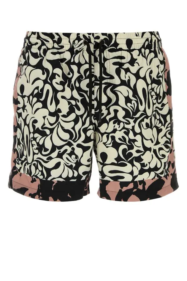 Dries Van Noten Nylon Phibbs Swim Shorts - Printed