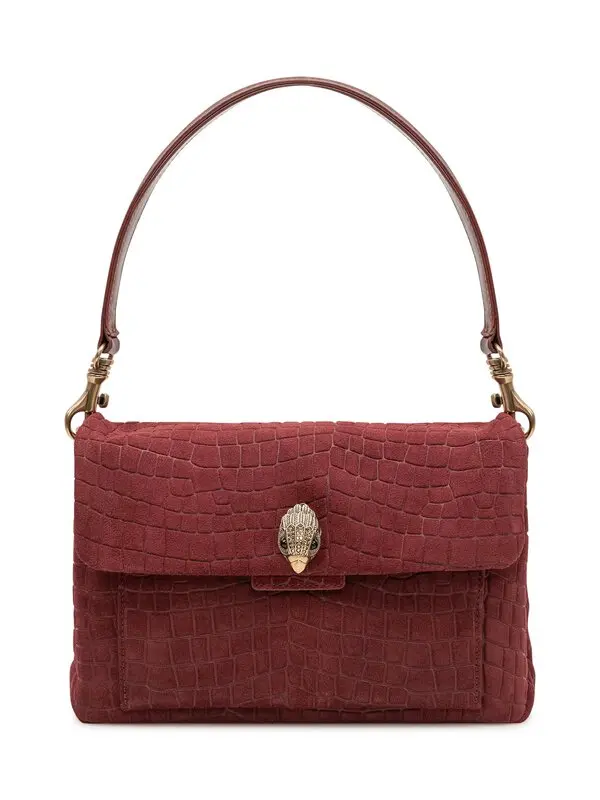 Kurt Geiger Celia Shoulder Handbag - Wine