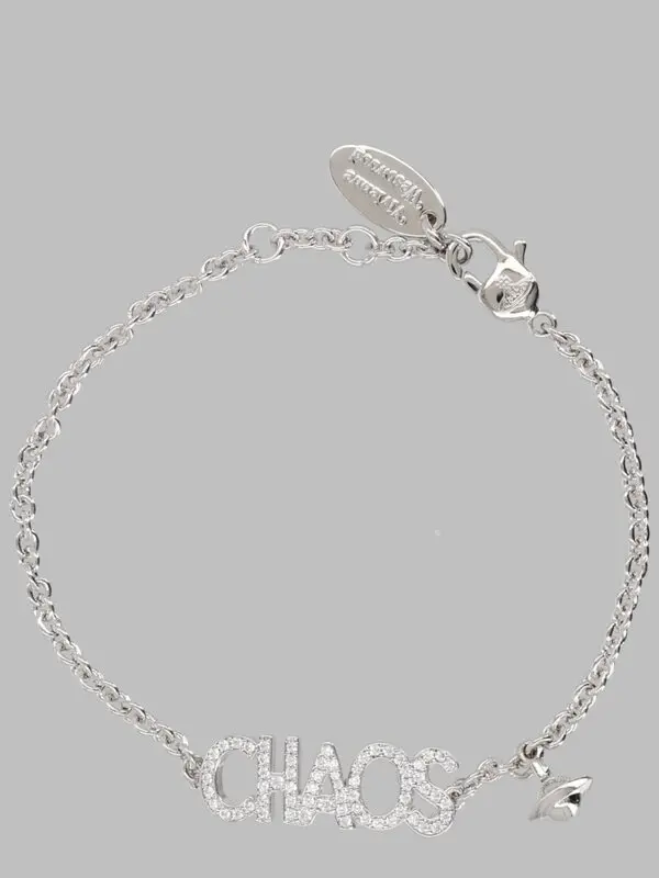 VIVIENNE WESTWOOD Metallic Orbital Cuff Bracelet - Silver