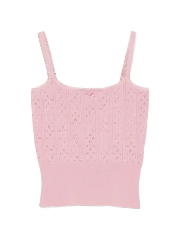 JW Anderson Cotton Tank Top - Multicolor