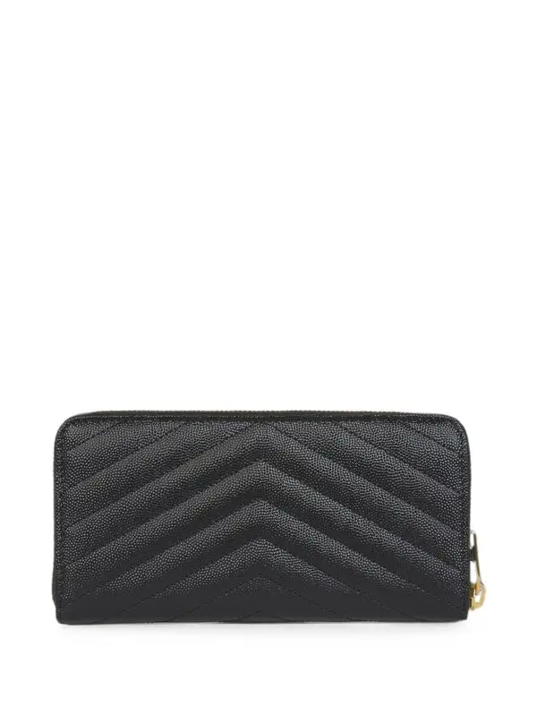 Saint Laurent Cassandre Leather Continental Wallet - Multicolor