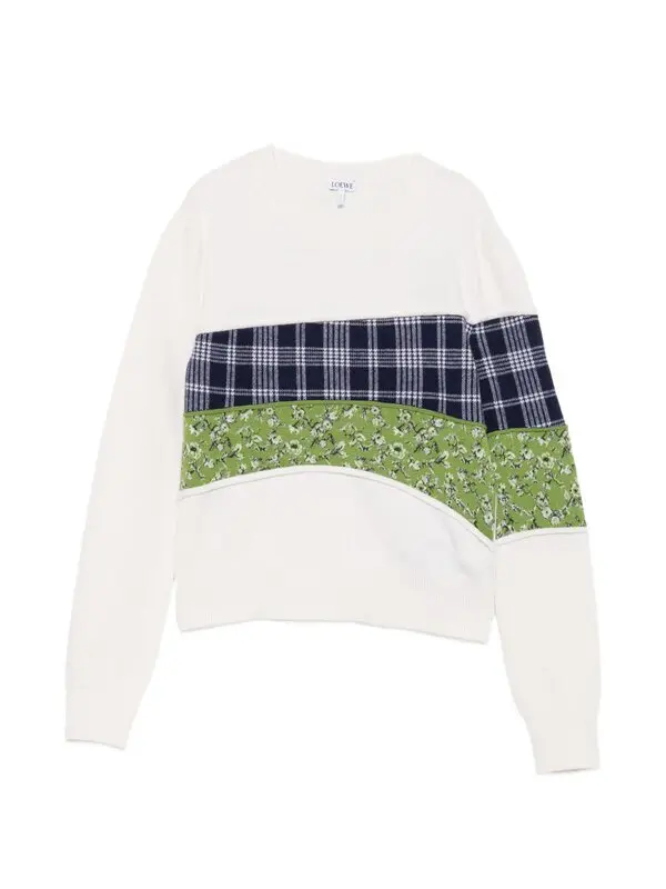 Loewe Wool Crewneck Sweater - Multicolor