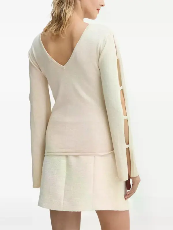 BRUUNS BAZAAR Anemones Yasmin V-neck Sweater