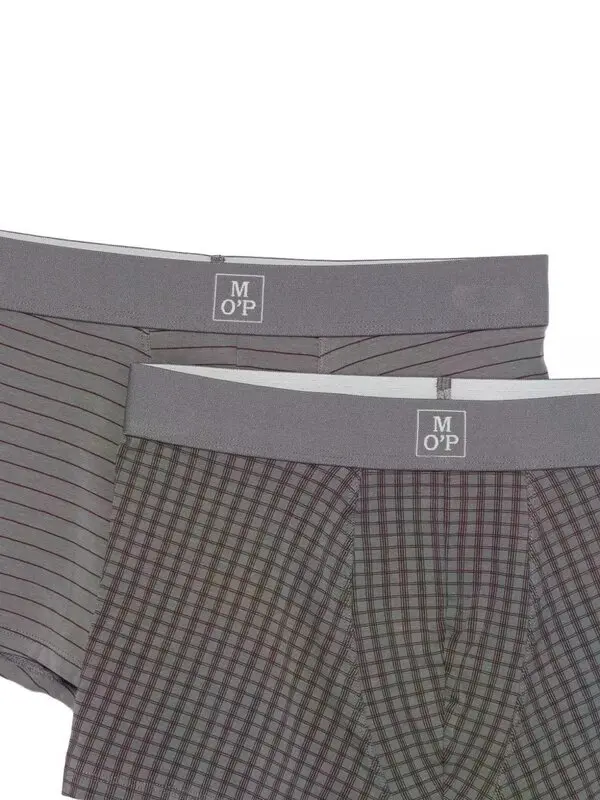 Marc O'polo Check-print Striped Boxers