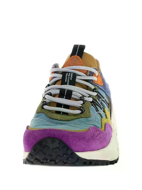 FLOWER MOUNTAIN Sanchia Panelled Sneakers