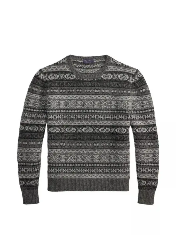 Ralph Lauren Purple Label Fair Isle Sweater