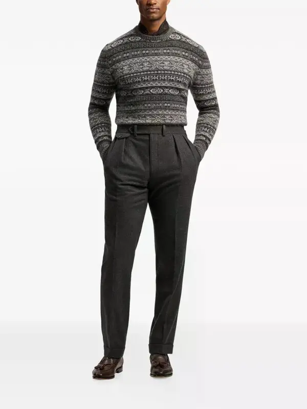 Ralph Lauren Purple Label Fair Isle Sweater