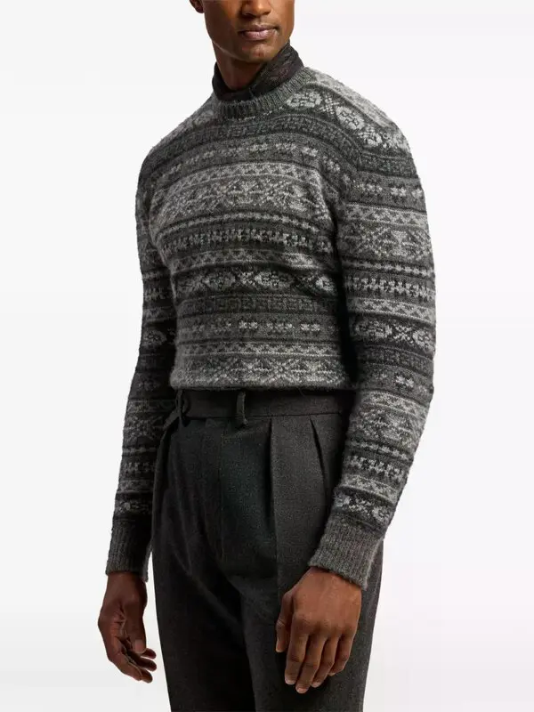 Ralph Lauren Purple Label Fair Isle Sweater