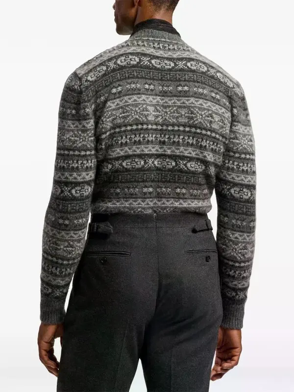 Ralph Lauren Purple Label Fair Isle Sweater