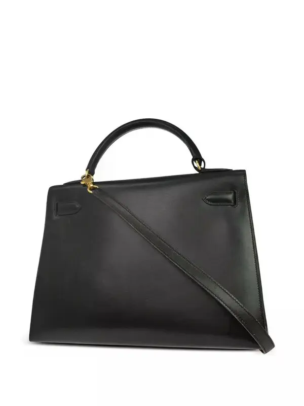 Hermès 1998 32 Kelly Sellier Handbag - Black