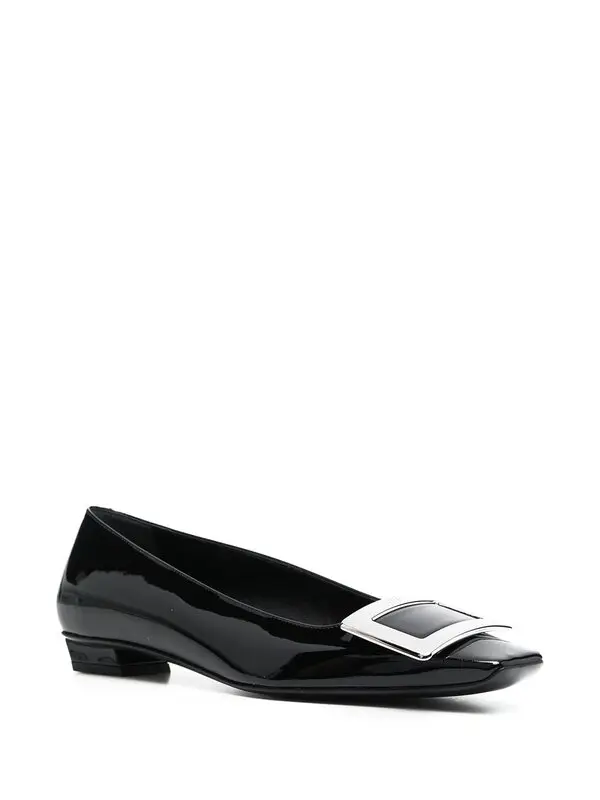 ROGER VIVIER Belle Vivier Patent Leather Ballets