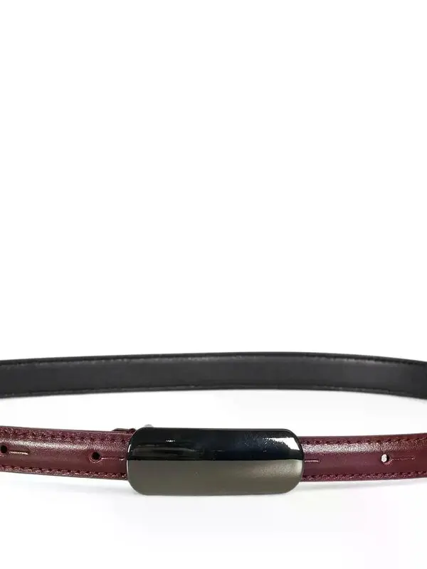 Antonelli Firenze Aldehyde Leather Buckle Belt