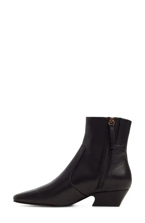 Aldo Frannie Leather Bootie - Black