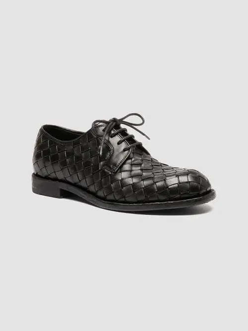 Officine Creative Rugged 007 Derby Shoes - Black