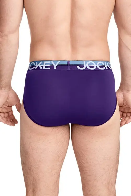JOCKEY Infinite Cool Microfiber Stretch Brief3 Pack - Nightingale