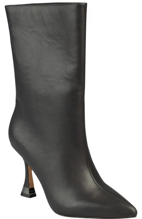 ALMA EN PENA Ankle Boot Metallic Detail - Black