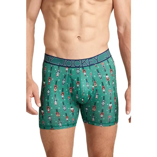 JOCKEY Active Microfiber 5" Boxer Brief - Small Animals