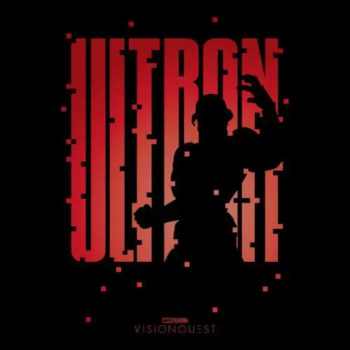 VISIONQUEST Ultron Silhouette Short Sleeve T-shirt