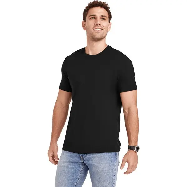 JOCKEY Made2fit Crew Neck T-shirt - Black
