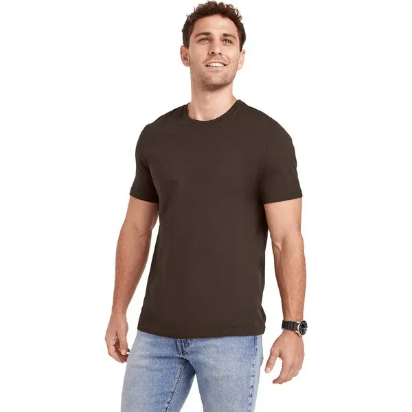 JOCKEY Made2fit Crew Neck T-shirt - Walnut