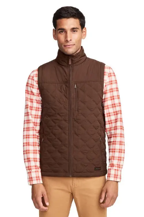 JOCKEY Outdoors Luke Bryan Heritage Quilted Vest - Walnut