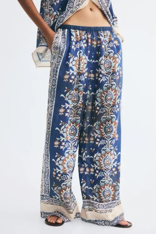 H&M Viscose-blend Pull-on Pants