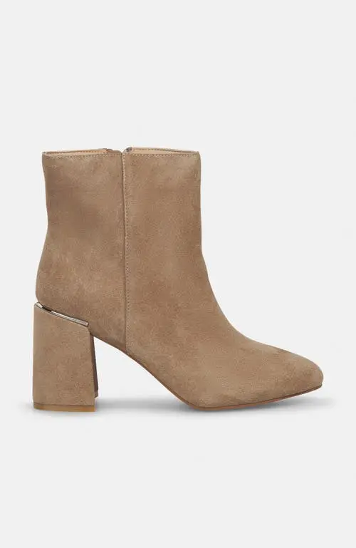 ALMA EN PENA Low Boot Wide Heel - Vison