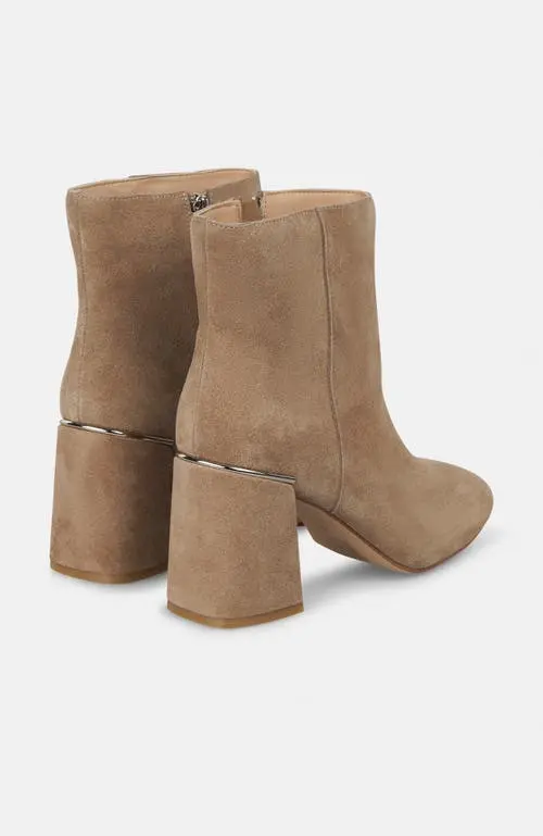 ALMA EN PENA Low Boot Wide Heel - Vison