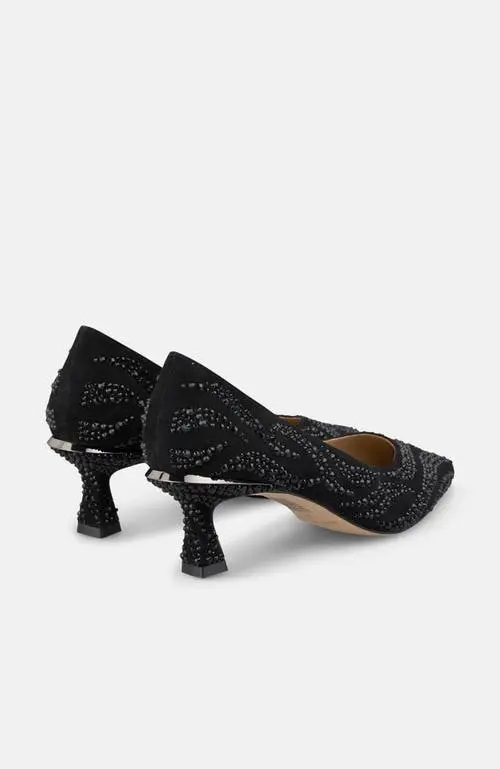ALMA EN PENA Low Shoe With Details - Black