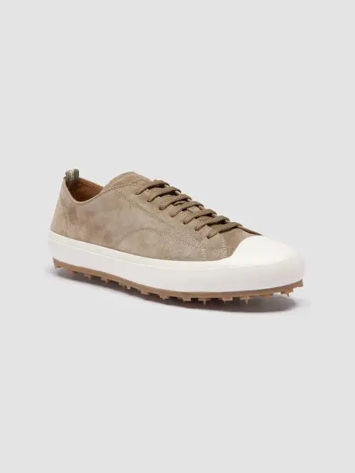Officine Creative Vulcan 001 Lace-up Sneakers - Beige