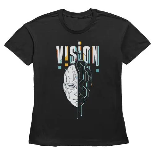 VISIONQUEST Circuit Face Short Sleeve T-shirt - Black