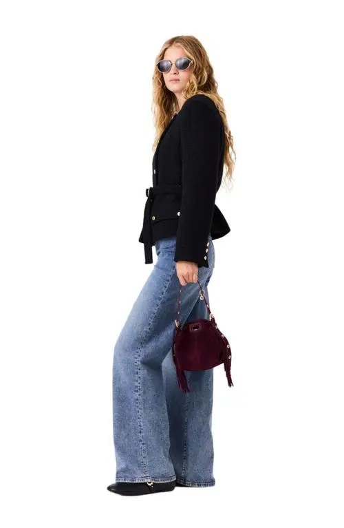 Maje Mid-length Double-breasted Jacket