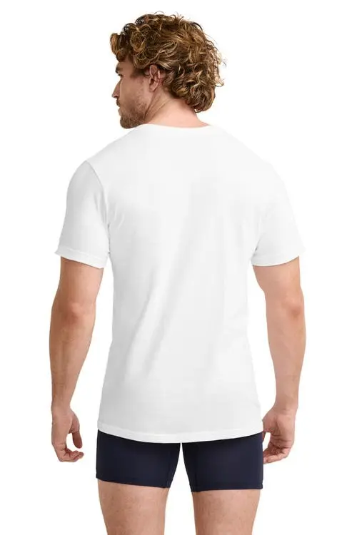 JOCKEY Big & Tall 100% Cotton Classic V-neck Undershirt6 Pack