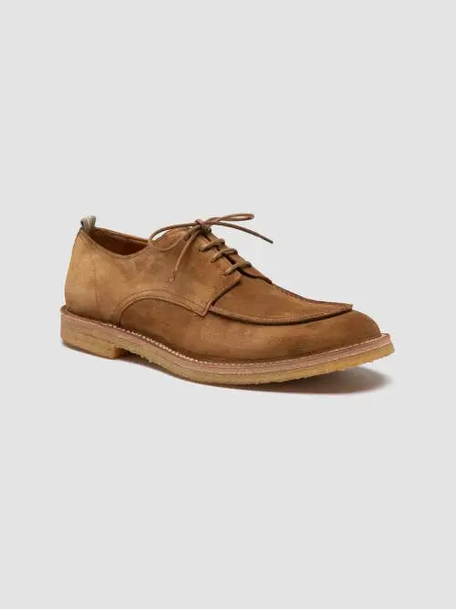 Officine Creative History 001 Suede Derby Shoes