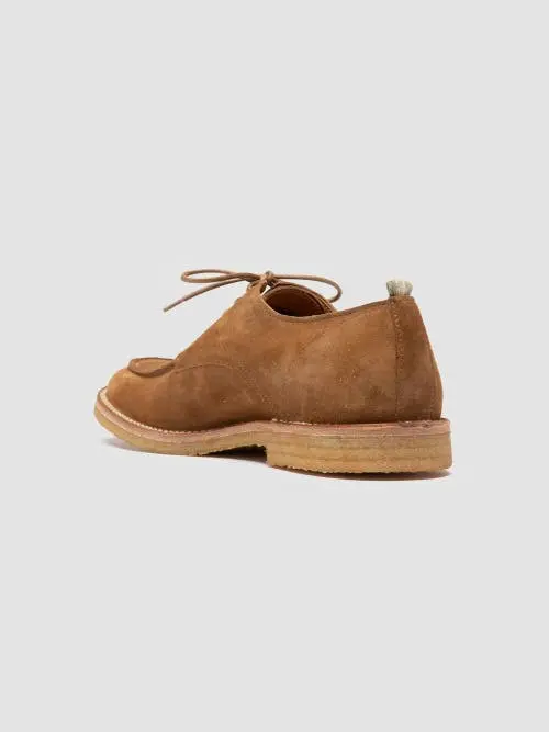 Officine Creative History 001 Suede Derby Shoes
